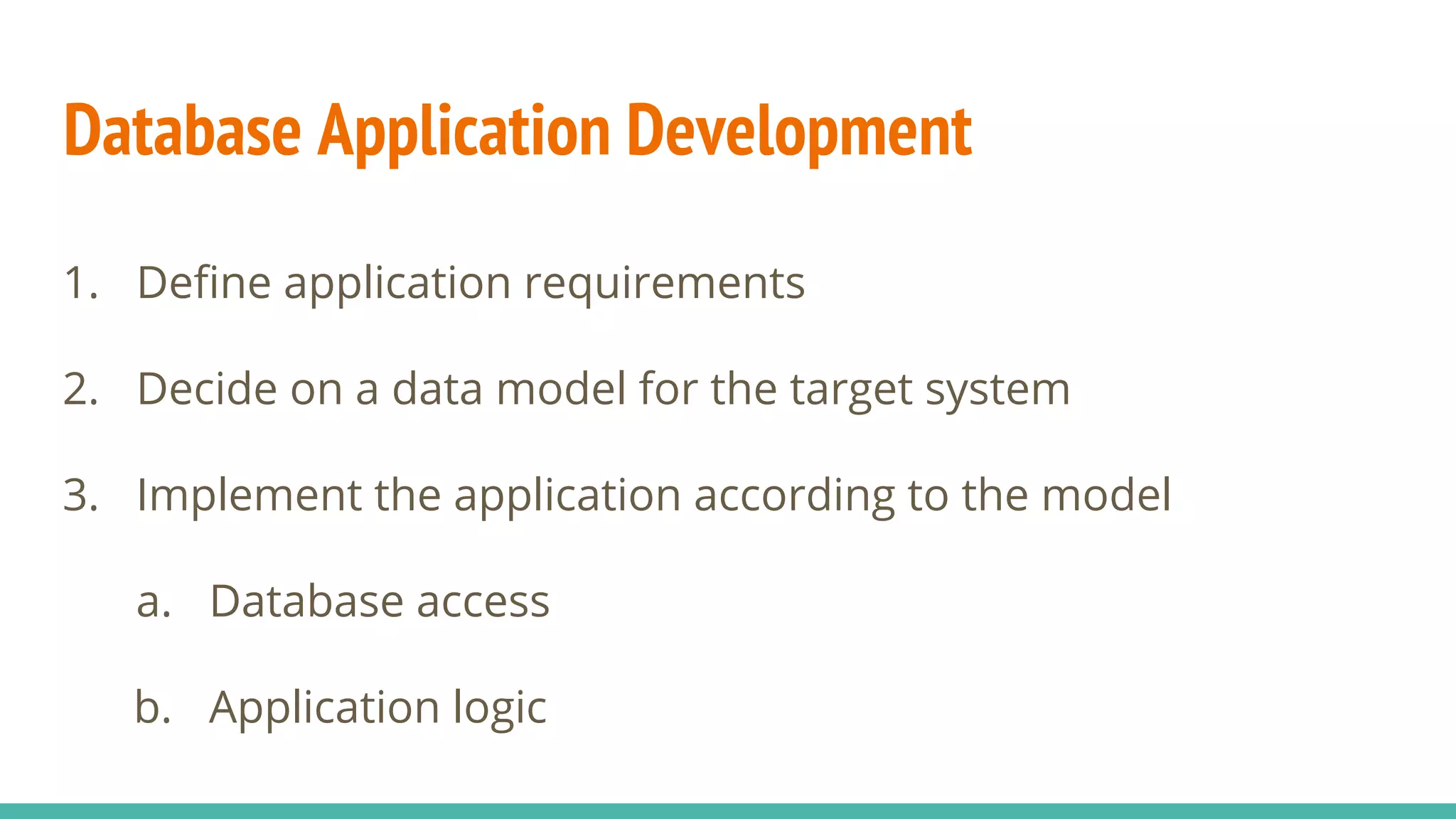 NoSE: Schema Design for NoSQL Applications | PPT