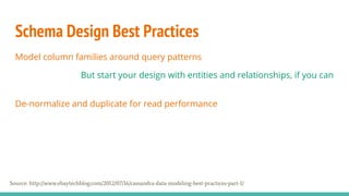 NoSE: Schema Design for NoSQL Applications | PPT