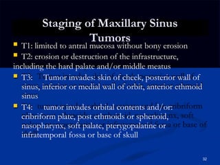 nose and paranasal sinuses carcinoma presentation | PPT