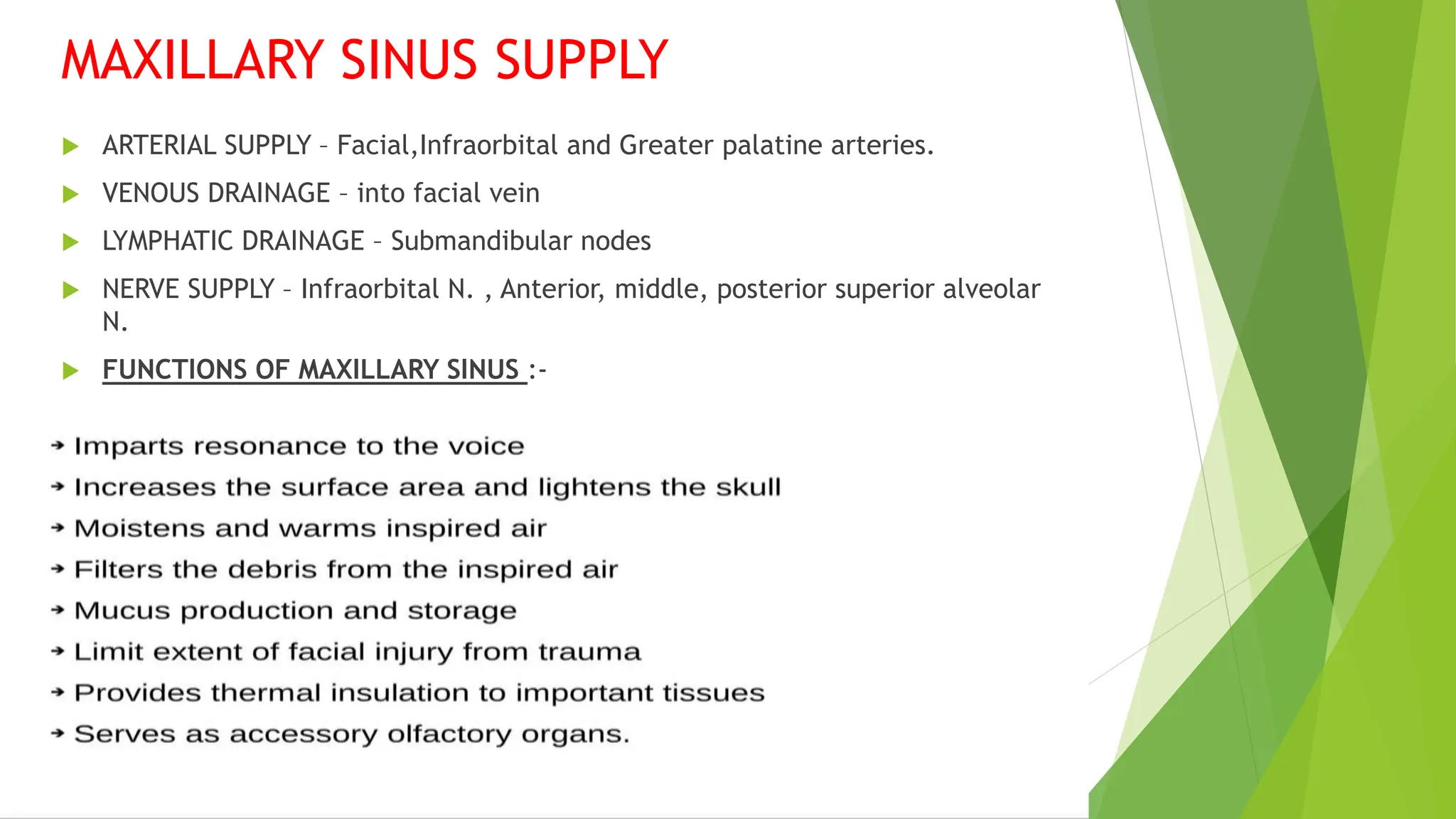 NOSE AND PARANASAL sinuses PPT & diagrams | PPT