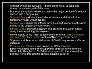 Nose and paranasal sinuses | PPT