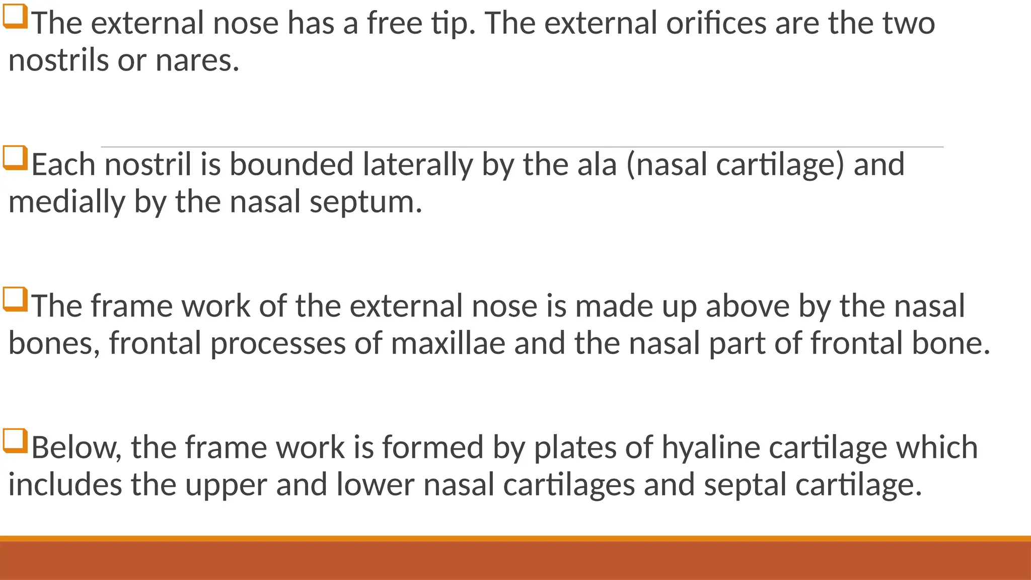 Nose and paranasal sinuses ( head anatomy) | PPTX