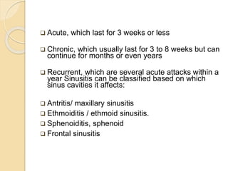 nose and paranasal sinuses EXCELLENT SLIDES TO CULL FROM NOSE SINUSES ...