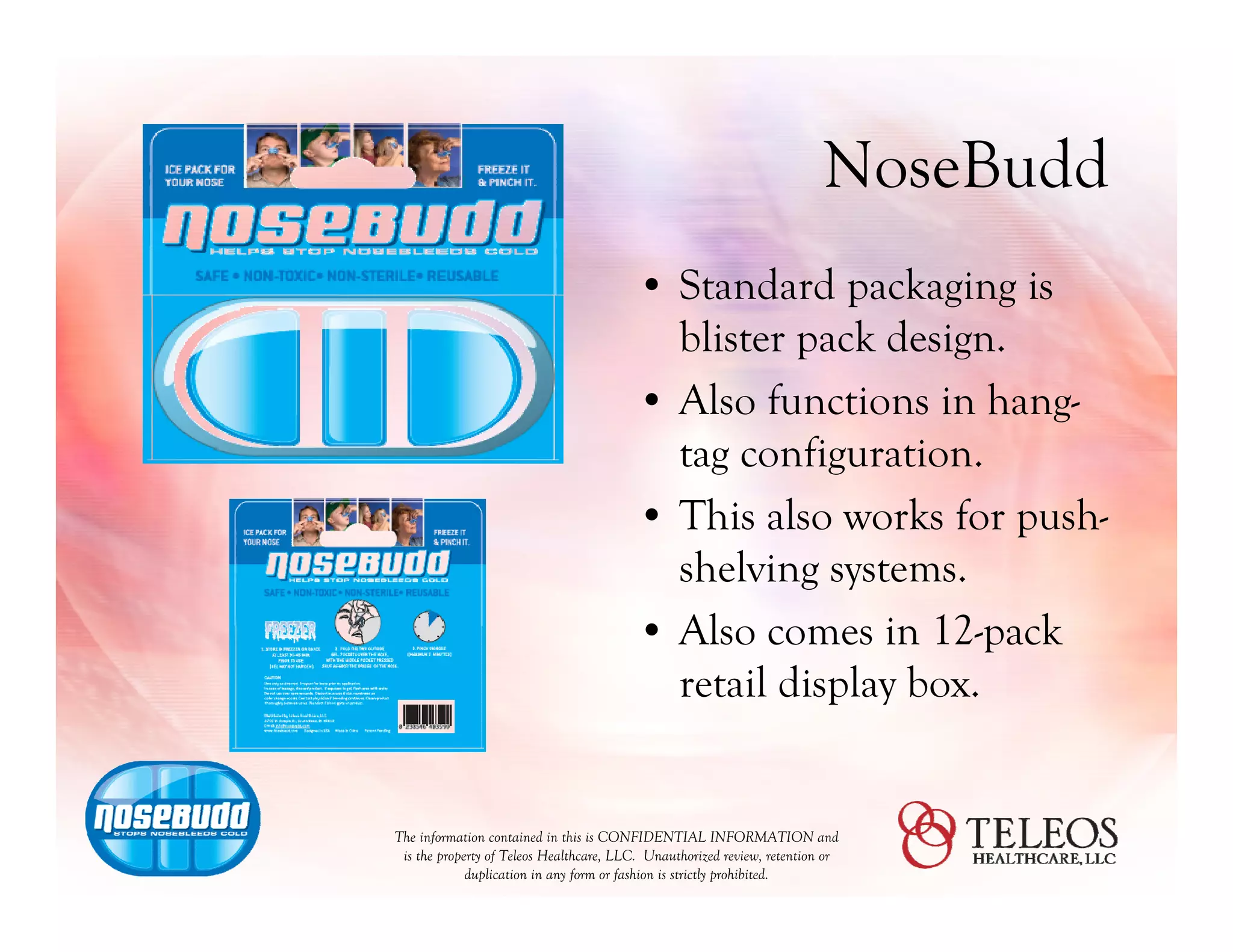 Nose Budd New Item Presentation Q2 2009 | PPT