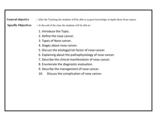 NOSE CANCER Yashita lesson plan Health & Cancer Related Topics.pdf
