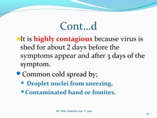 Nose disorder med search disorder ppt | PPT