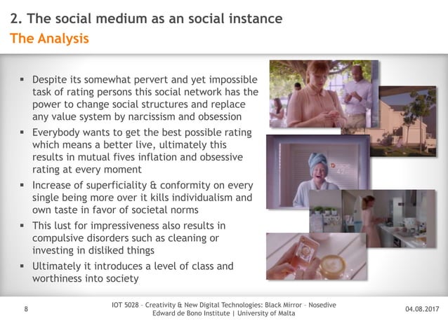 Blackmirror S03E01 - Nosedive - Analysis and philosophical thoughts ...