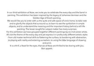 Exhibition Catalogue Nose gallery - Vermeer's Legacy | PDF