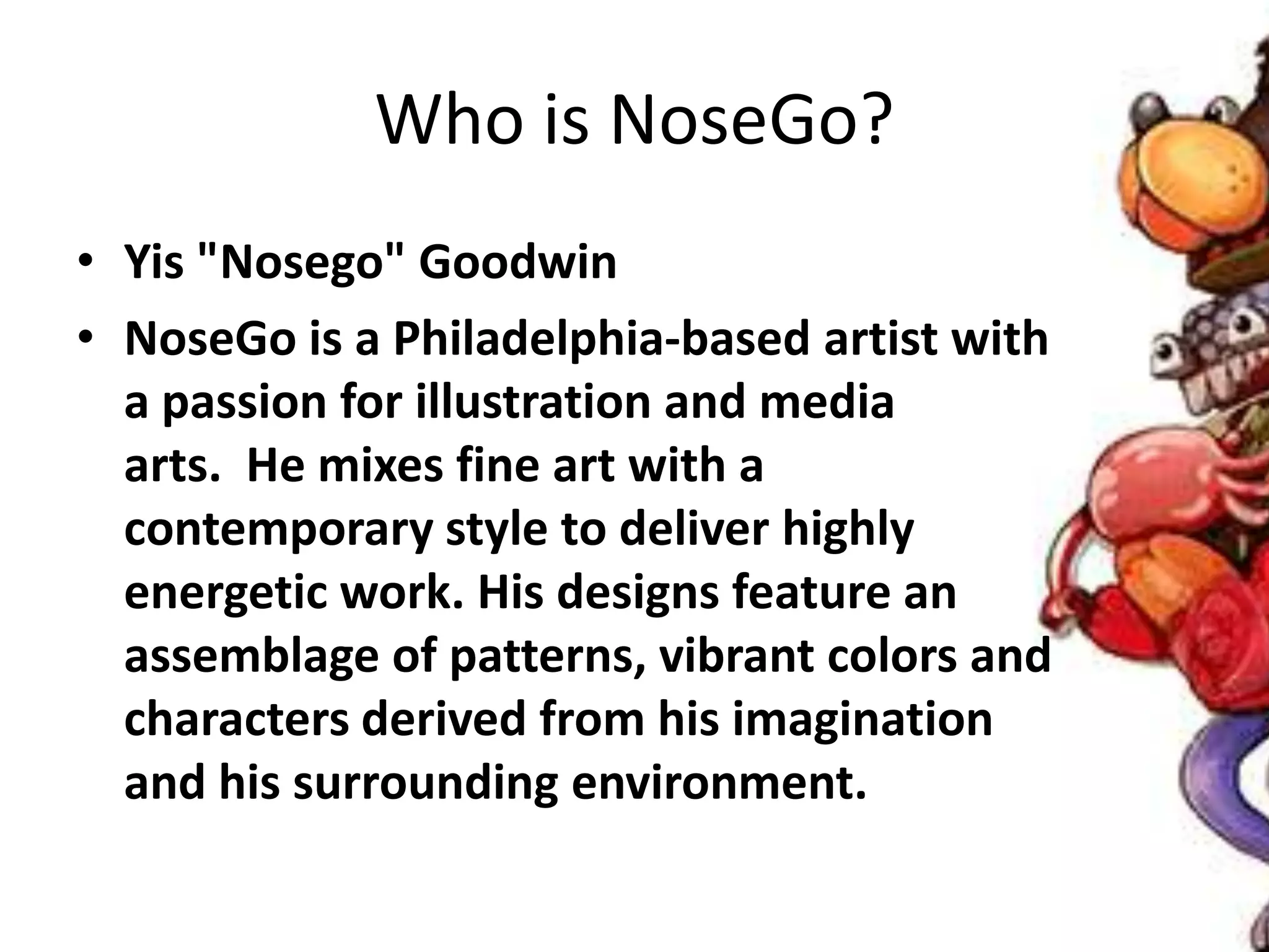 Nose go- discovering Contemporary Artists | PPTX
