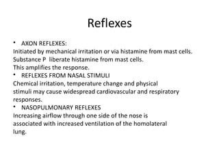 PHYSIOLOGY OF NOSE & PARANASAL SINUSES | PPTX