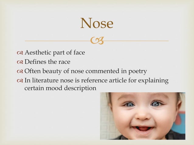 Nose presentation for third year medical | PPT
