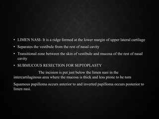 Anatomy of Nose and PNS | PPTX