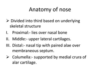 Nose reconstruction | PPTX