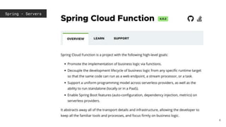 SpringOne Tour: 10 Practical Tips for Building Native and Serverless ...