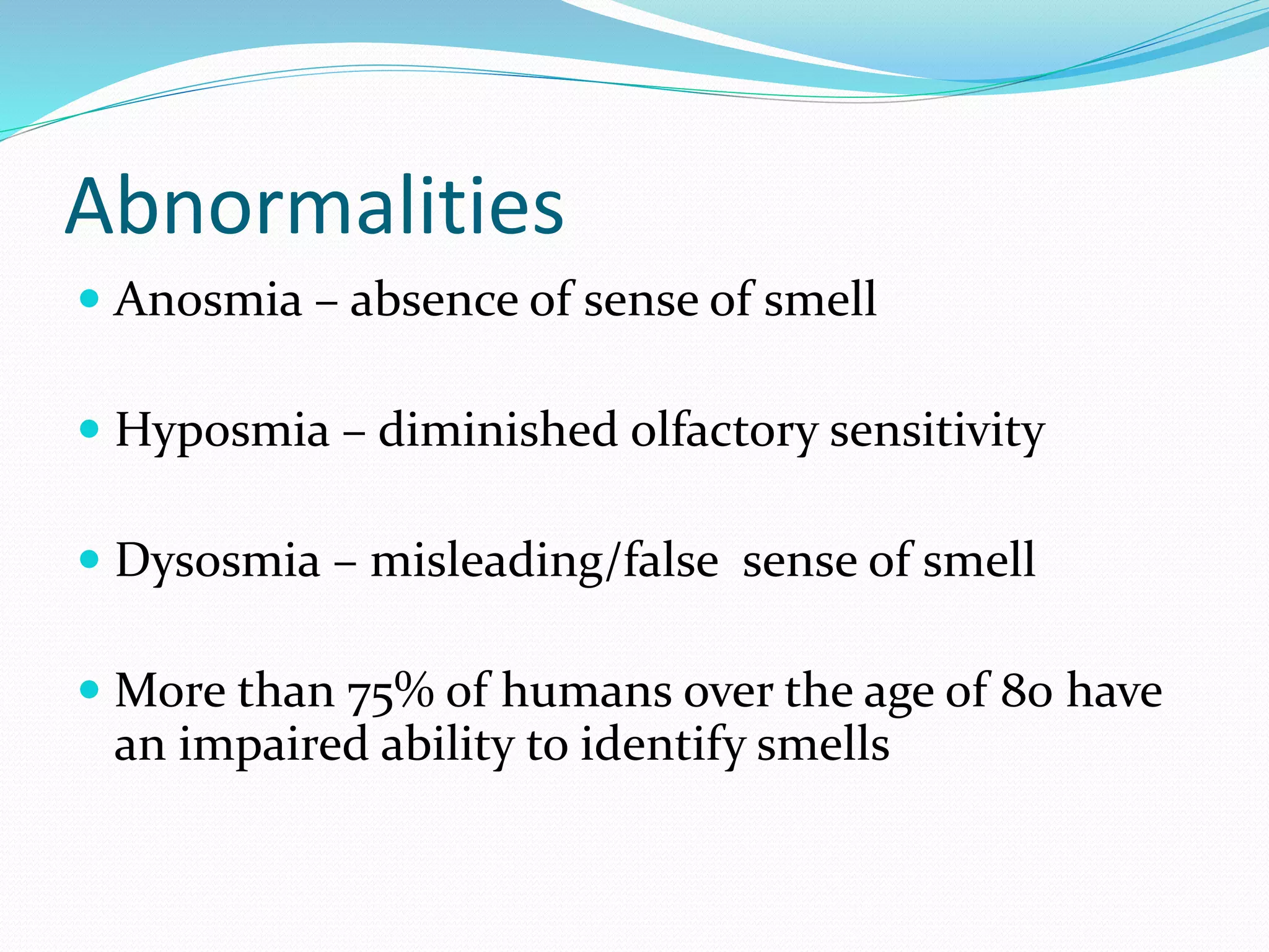 Nose & sense of smell | PPTX