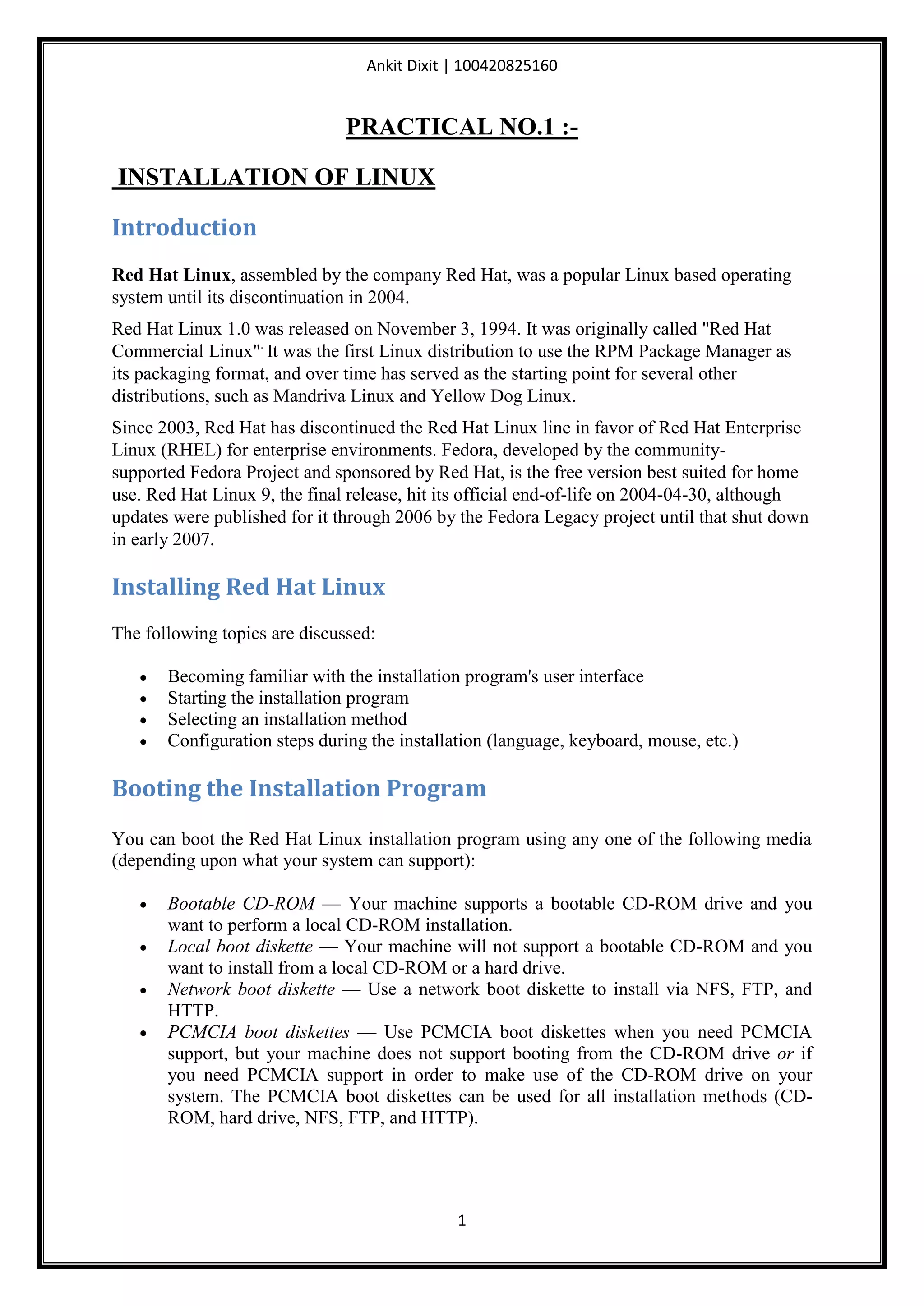 Network operating system practicle file | DOCX
