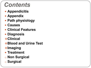 Appendicitis | PPT