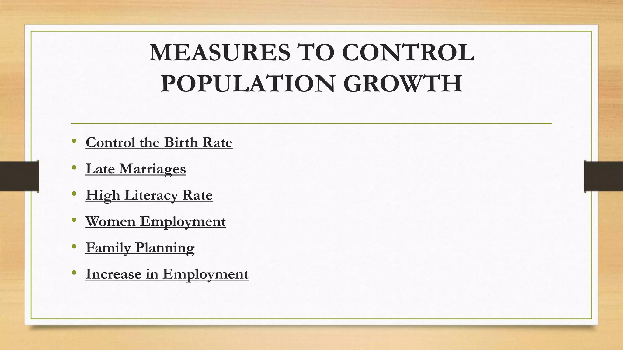 Impact of population growth on national development | PPTX
