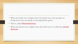 Impact of population growth on national development | PPTX