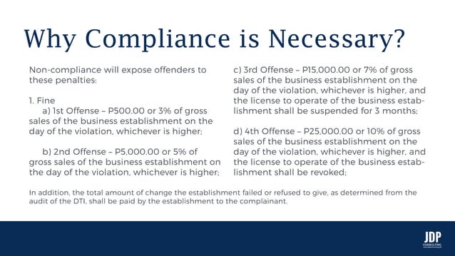 RA 10909 - No Shortchanging Act | PDF | Business | Business and Finance