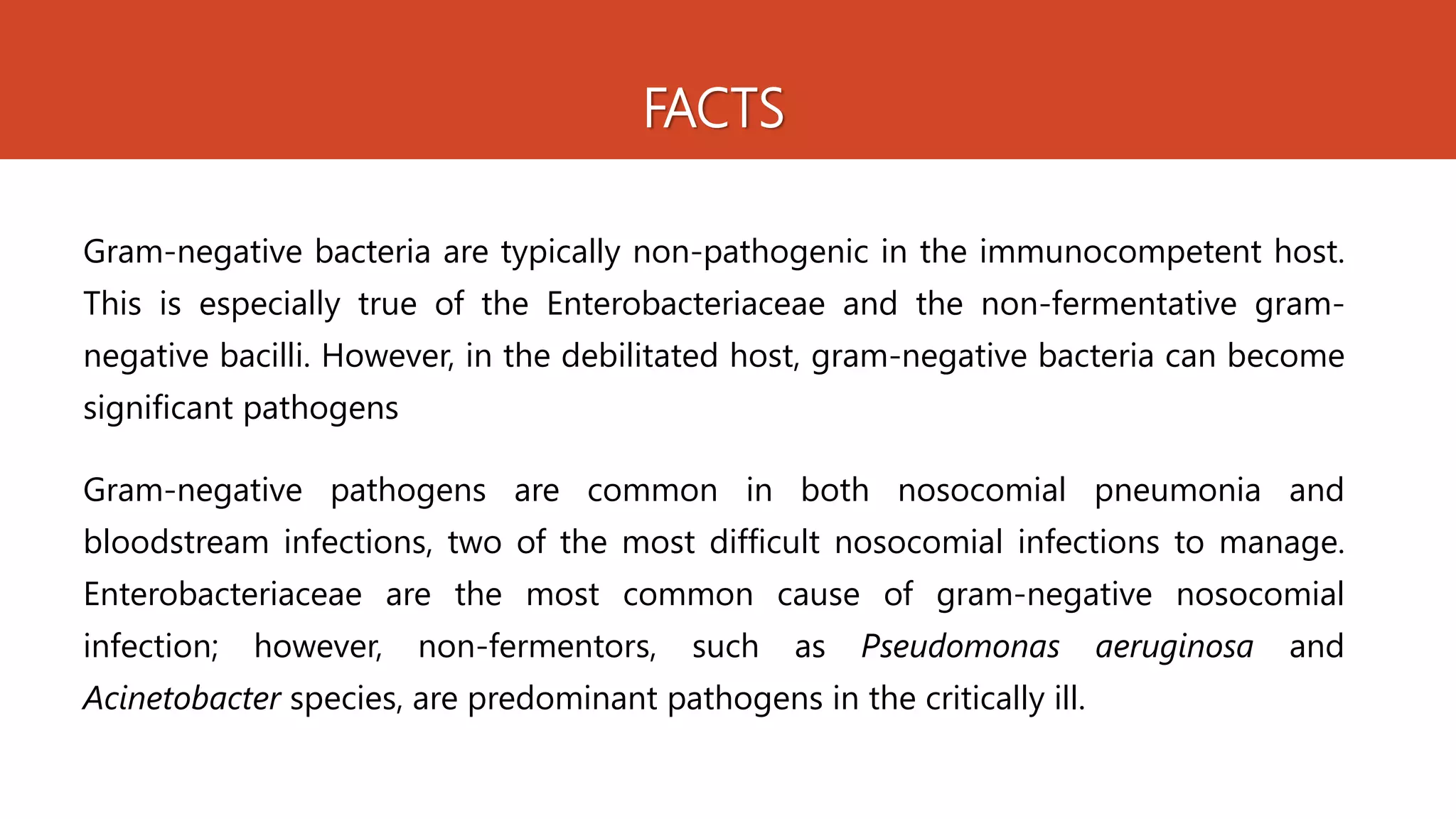 Nosocomial Gram negative Infections | PDF
