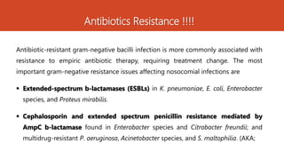 Nosocomial Gram negative Infections | PDF