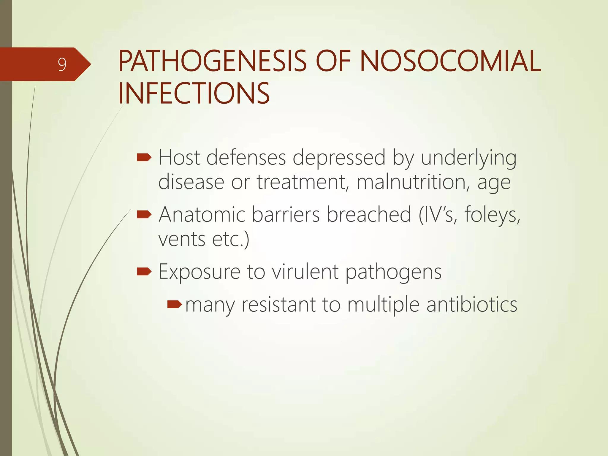 Nosocomial infections | PPT