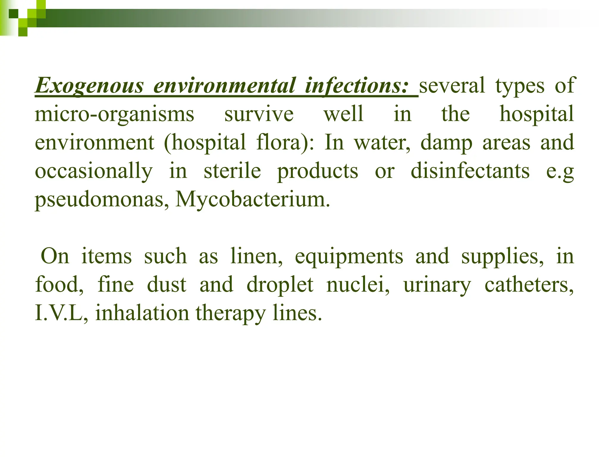 NOSOCOMIAL INFECTIIONS Bsc nursing hospital acquired infection PPT 1.pptx