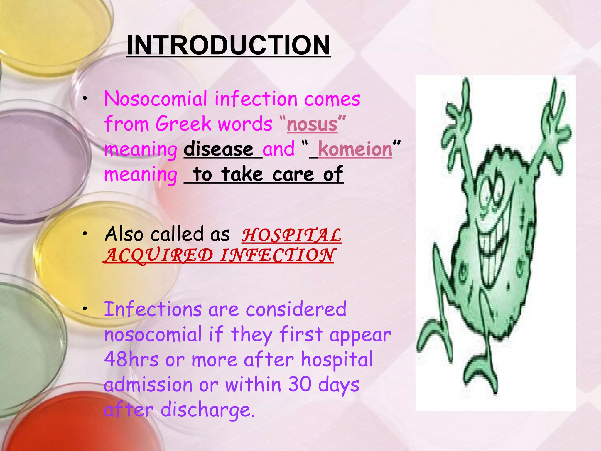 Nosocomial Infection | PPT