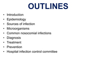 Nosocomial infection | PPTX