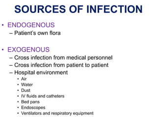 Nosocomial infection | PPTX