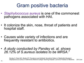 Nosocomial infection | PPTX