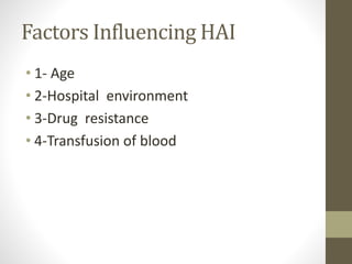 Topic-Hospital Acquired Infection & Nosocomial Infection by Chhavi ...