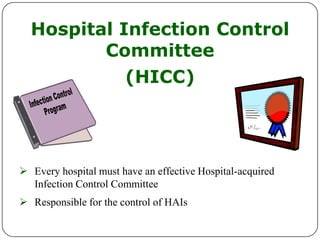 Nosocomial infection & control | PPSX