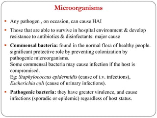 Nosocomial infection & control | PPSX