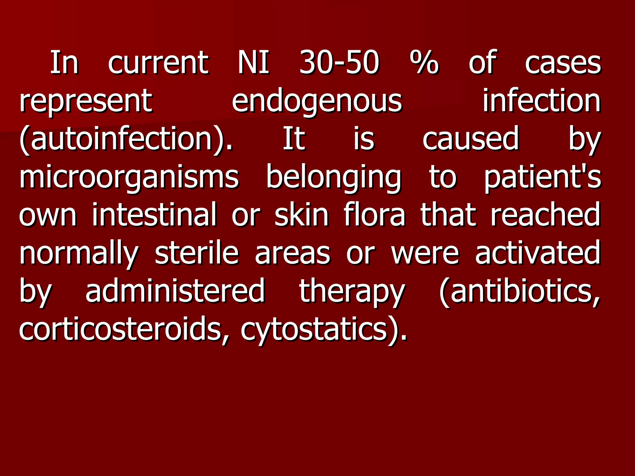 Nosocomial infections | PPT