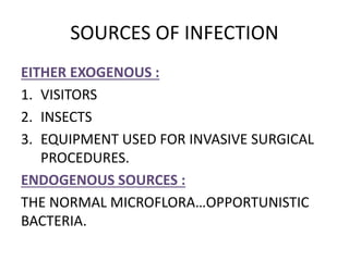 Nosocomial infections | PPTX
