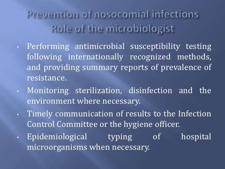 Nosocomial Infections by Mohammad Mufarreh