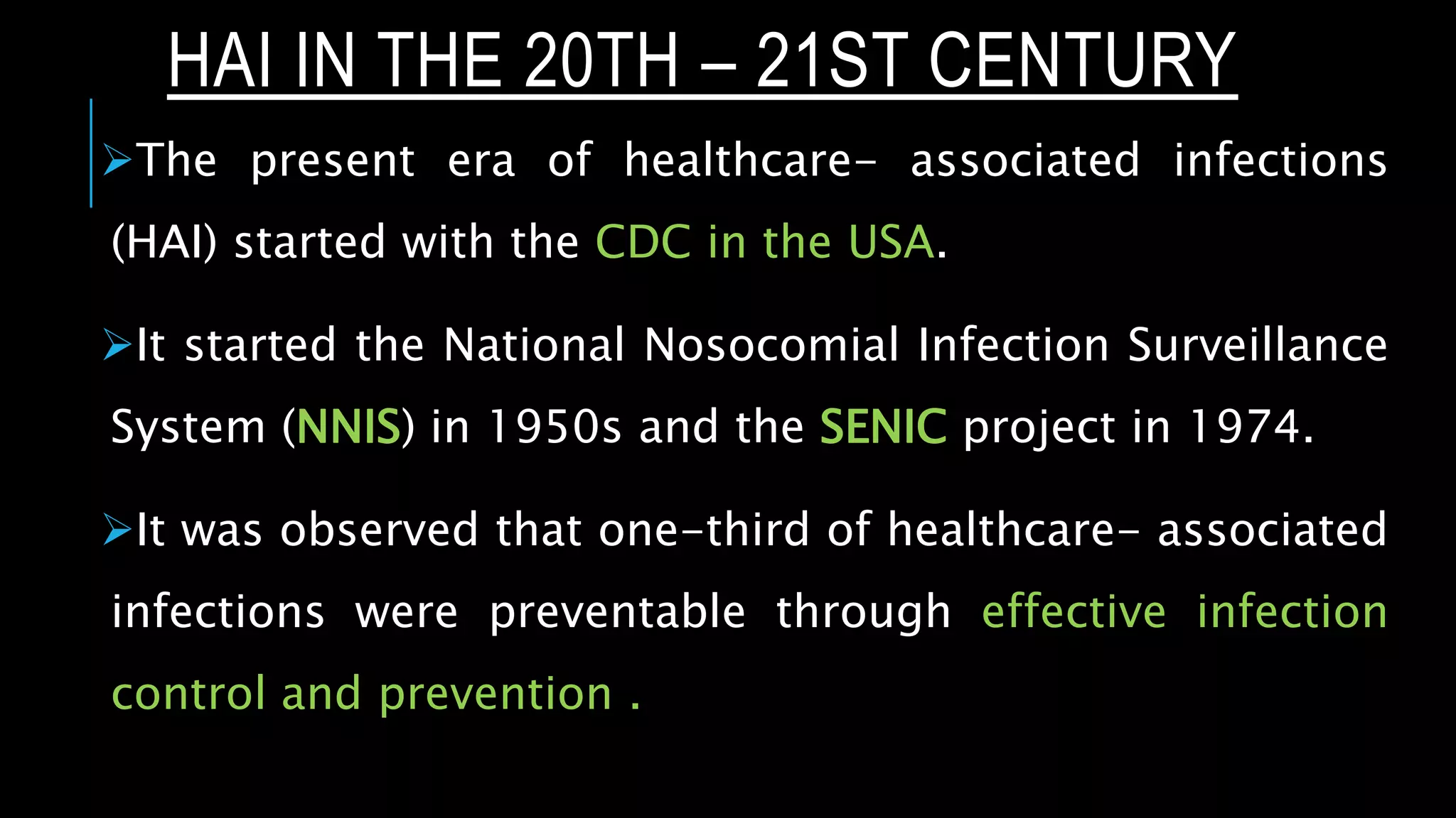 Nosocomial infections prevention | PPTX