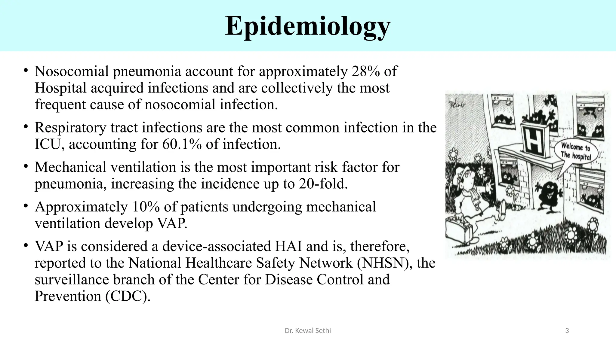 Nosocomial Pneumonia ( HOSPITAL ACQUIRED PNEUMONIA) | PPT