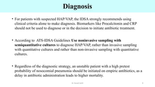 Nosocomial Pneumonia ( HOSPITAL ACQUIRED PNEUMONIA) | PPT