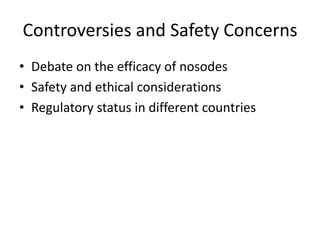 Nosodes in Homeopathy, Understanding the Basis and Applications.pptx ...