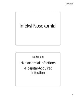 Nosokomial | PDF