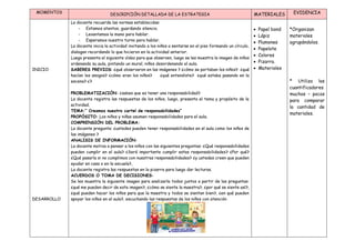 NOS ORGANIZAMOS EN EL AULA- Experiencia de aprendizaje | DOCX