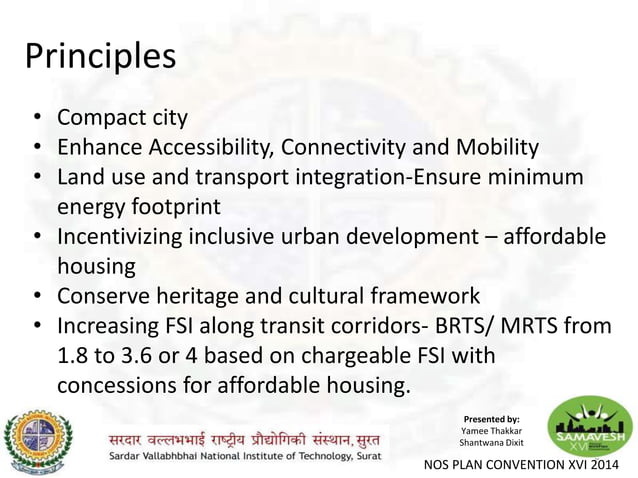 Development Plan- Planning Intervention By SVNIT Surat. | PPTX ...