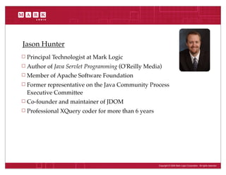 Jason Hunter Slides from NoSQL Oakland meetup | PDF