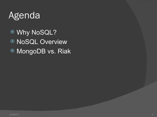 NoSQL Overview | PPT