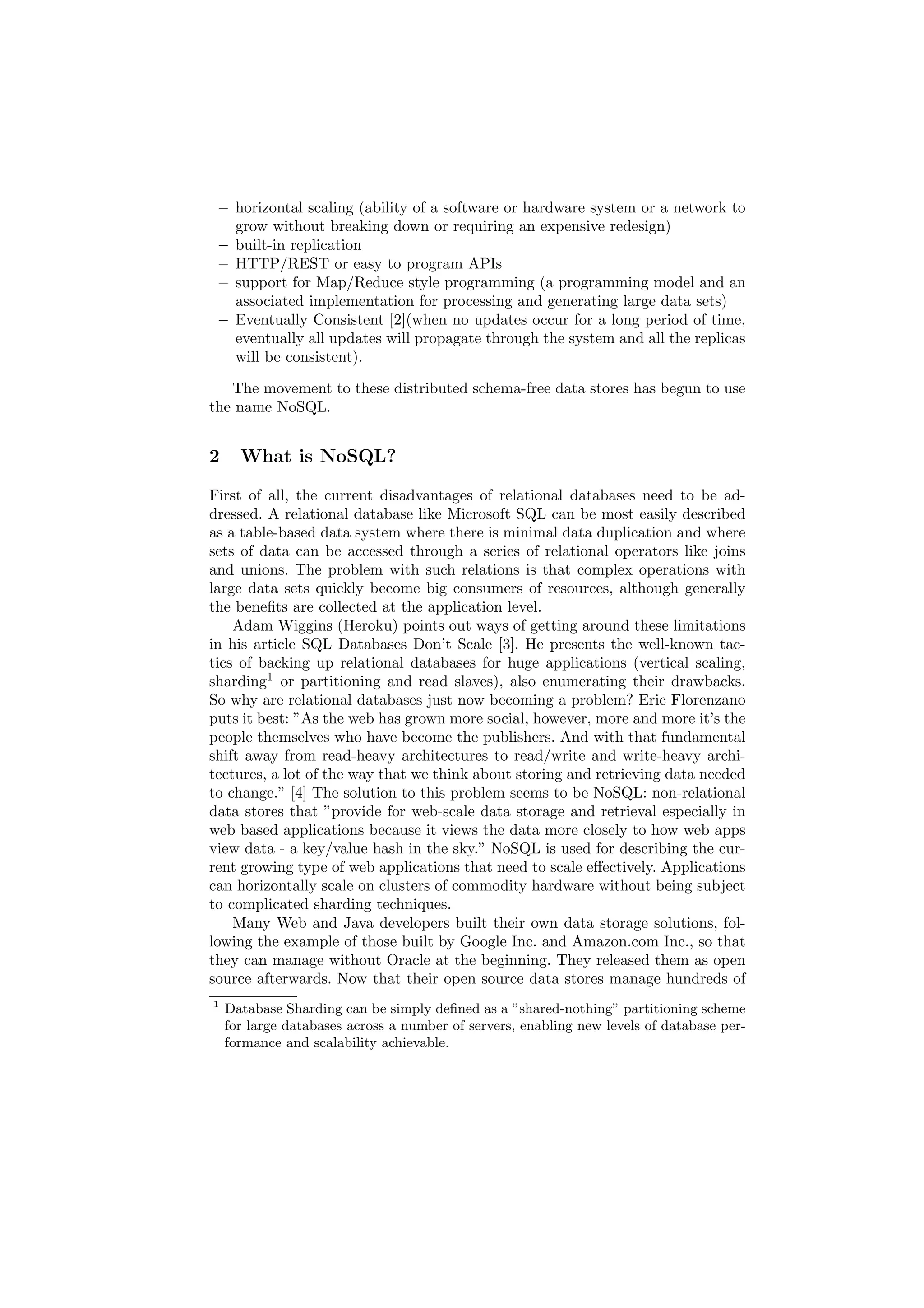 The NoSQL Movement | PDF