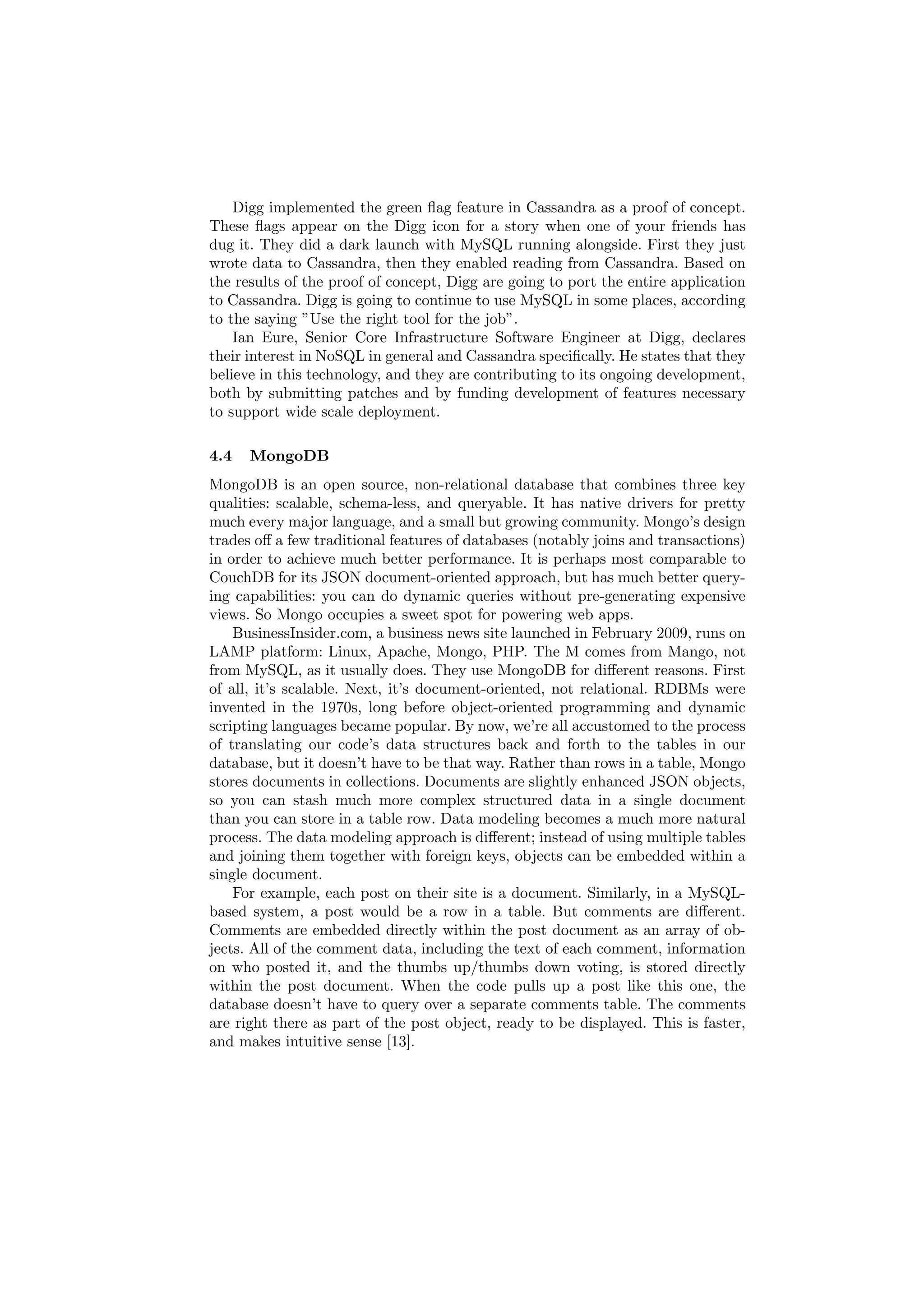 The NoSQL Movement | PDF