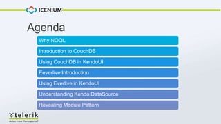 No SQL with Kendo UI | PPT